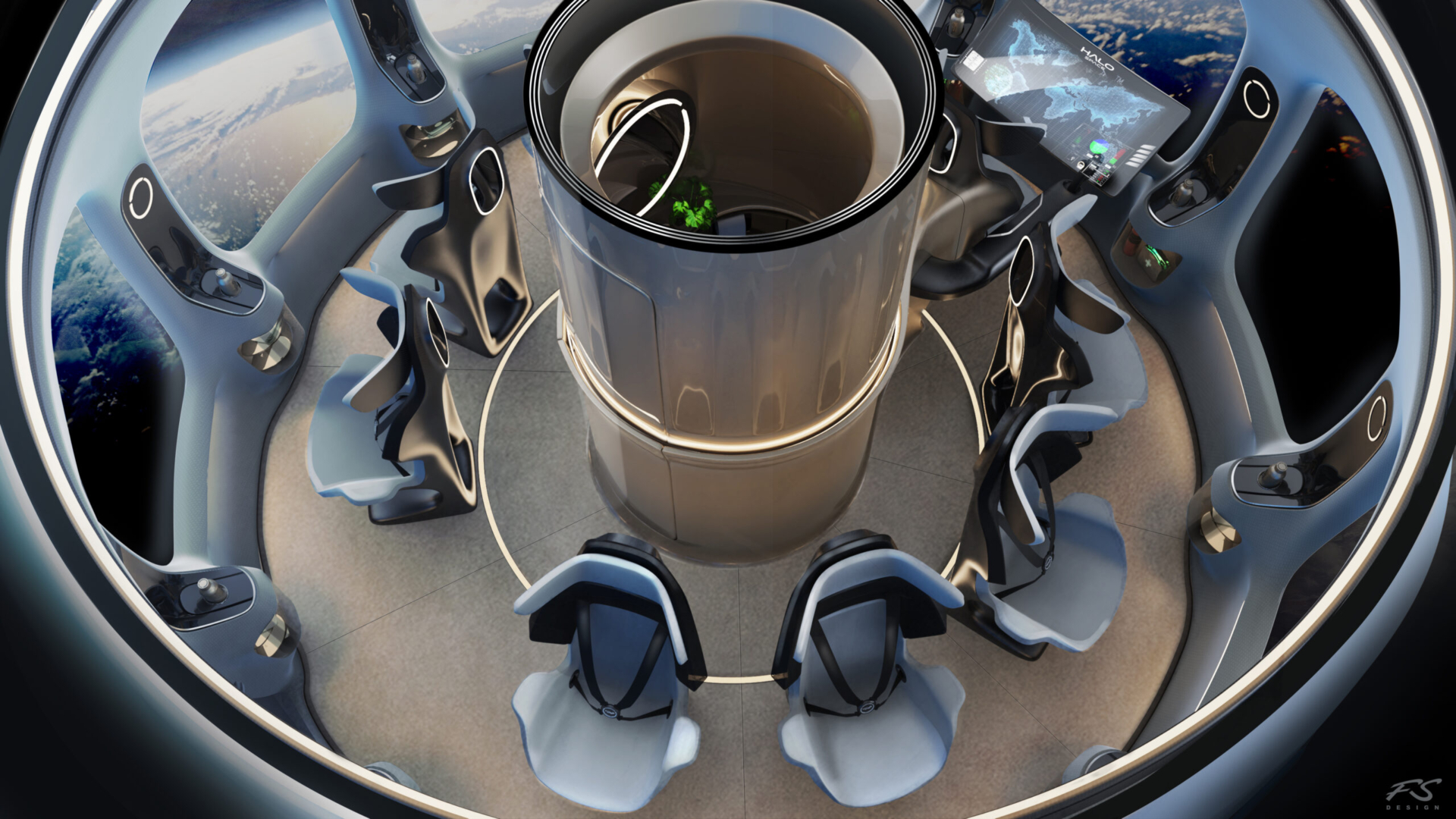 HALO Space unveils space capsule designs - AGN