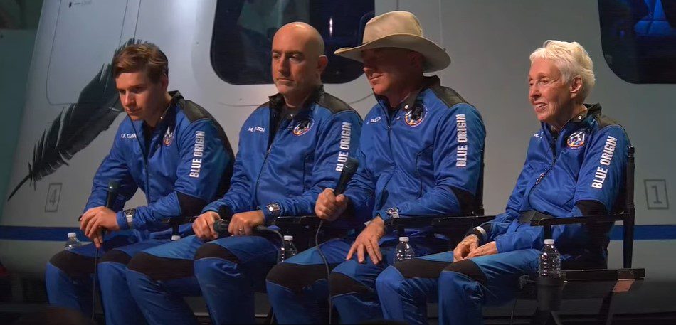 Blue Origin completes first human flight - AGN