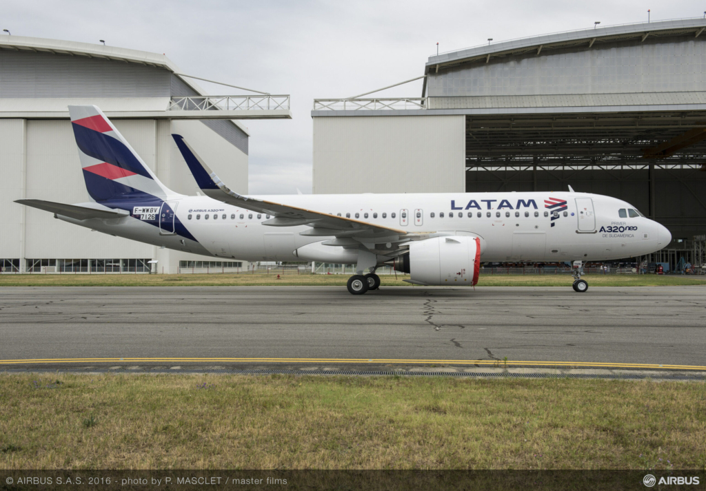 LATAM selects Pratt & Whitney GTF engines for A320neos - AGN