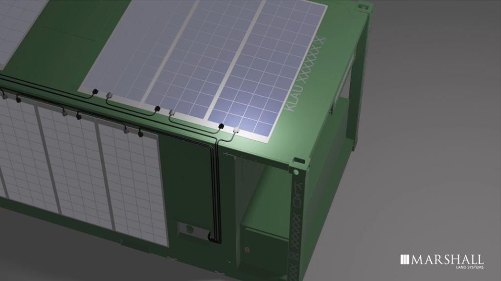 Marshall Land Systems brings sustainable power to the battlefield - AGN