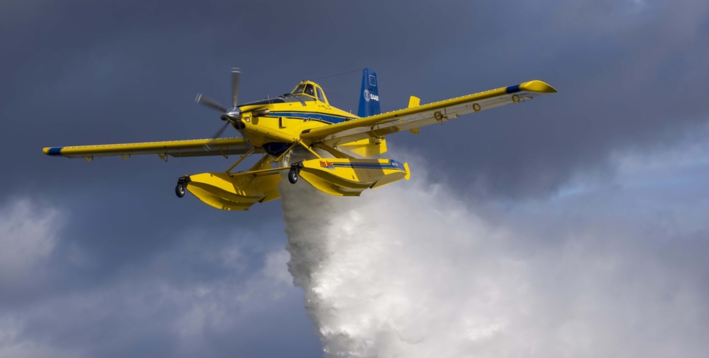 Saab extends aerial firefighting aircraft contract with Sweden - AGN