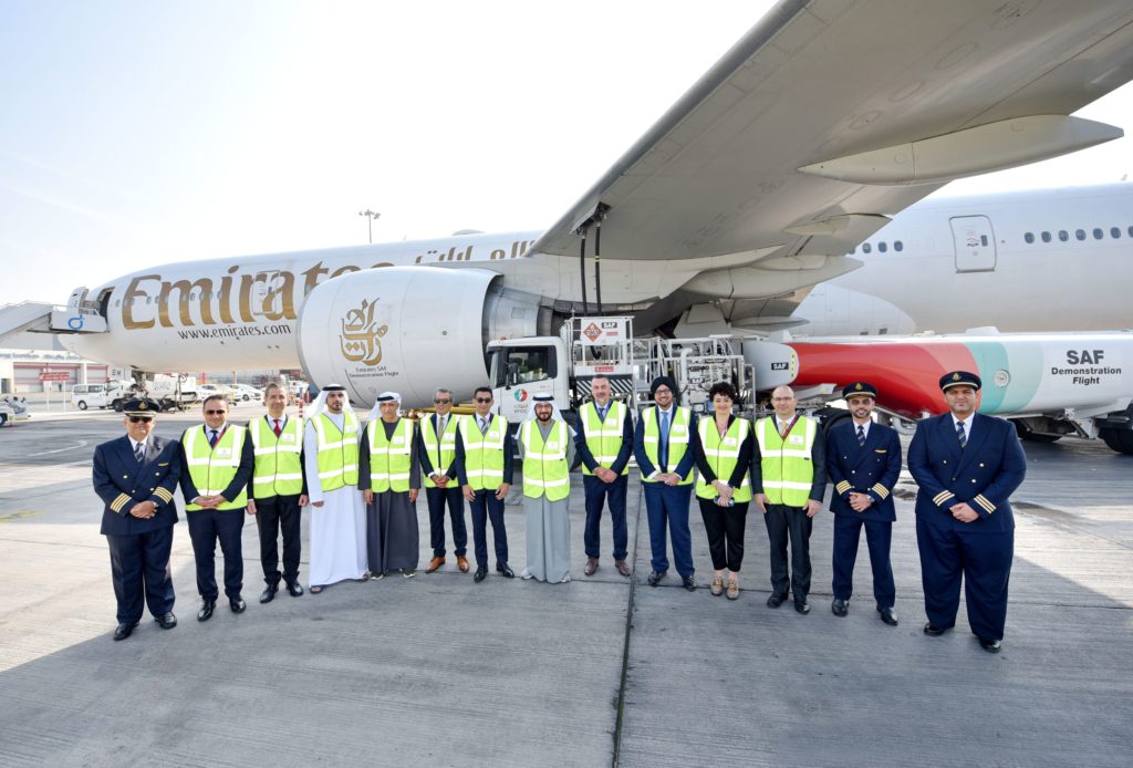 Emirates operates demonstration flight powered with 100% SAF - AGN
