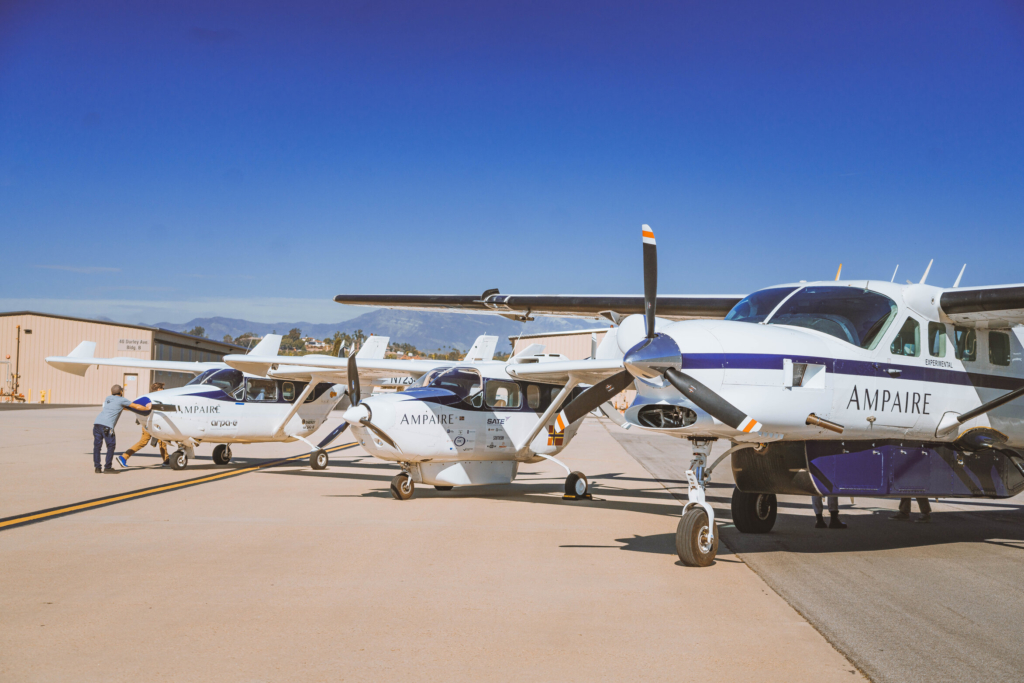 Ampaire completes world first hybrid-electric flight in Silicon Valley ...
