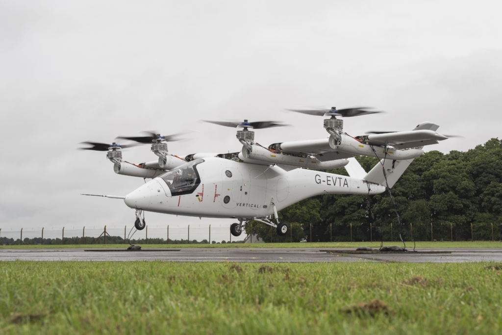 Vertical Aerospace completes first tethered piloted flight of next ...