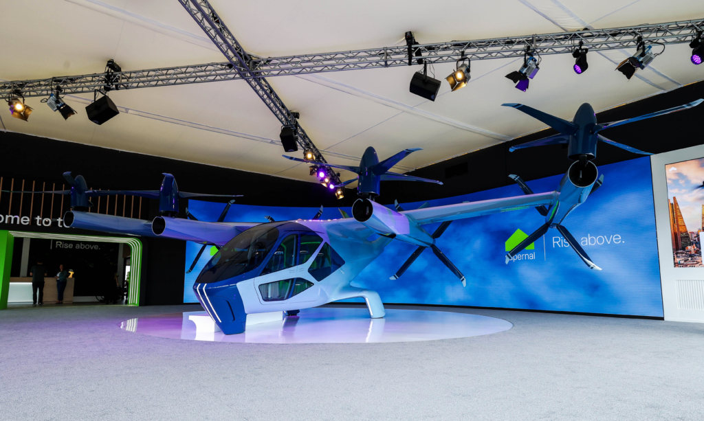 Supernal eVTOL demonstrator spotted during ground testing
