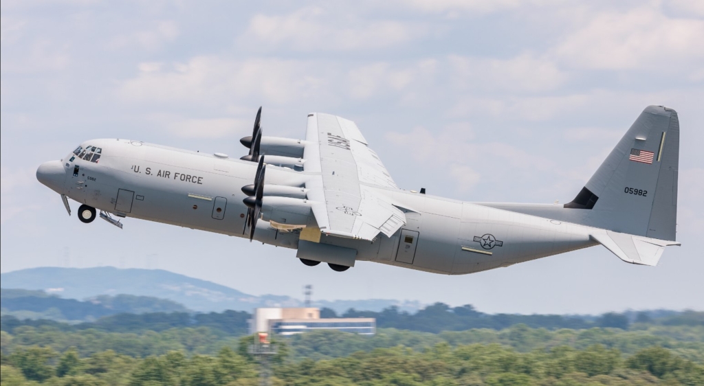 First C-130J Super Hercules arrives at Ohio Youngstown Air Reserve Station