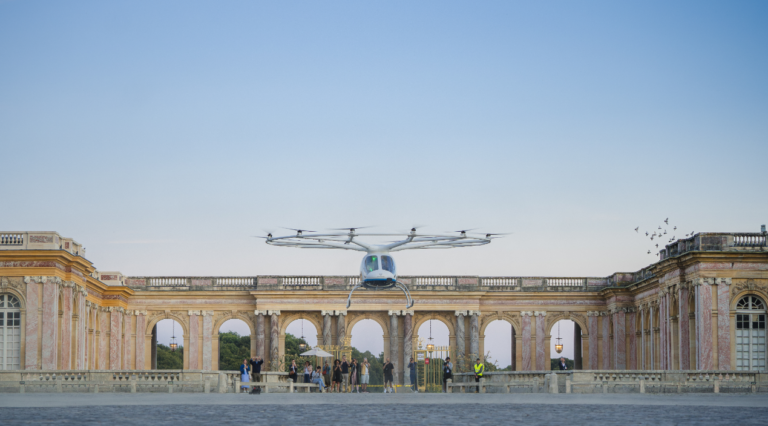 Volocopter conducts first eVTOL flight at the Palace of Versailles