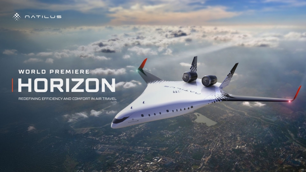 Natilus unveils Horizon blended wing body aircraft
