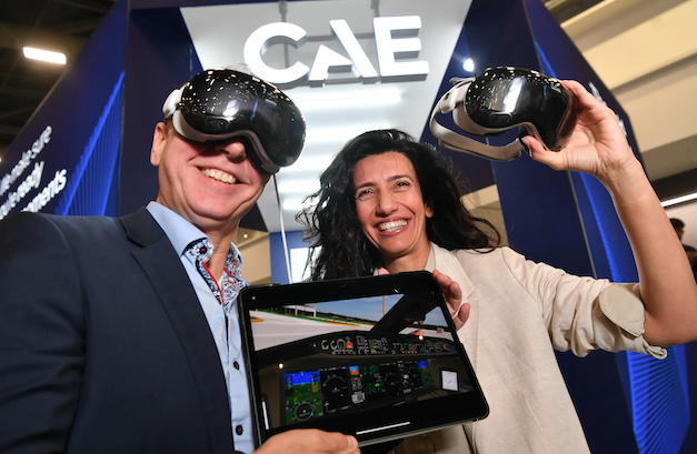 CAE showcases VR pilot training solution - AGN