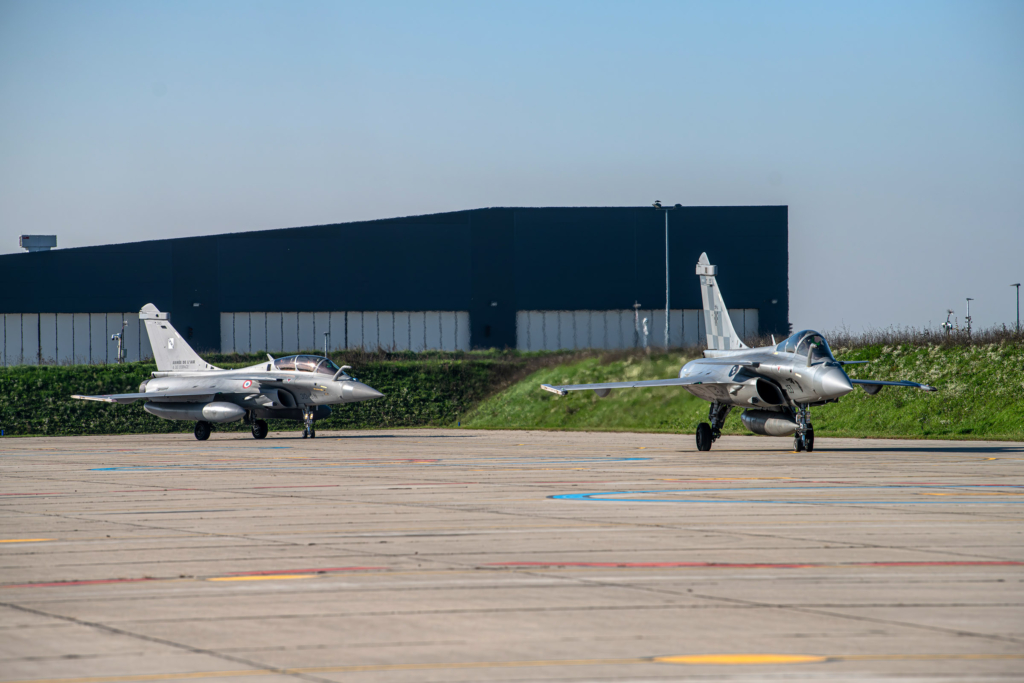 Croatian and French Rafales exercise together as Croatian aircraft ...