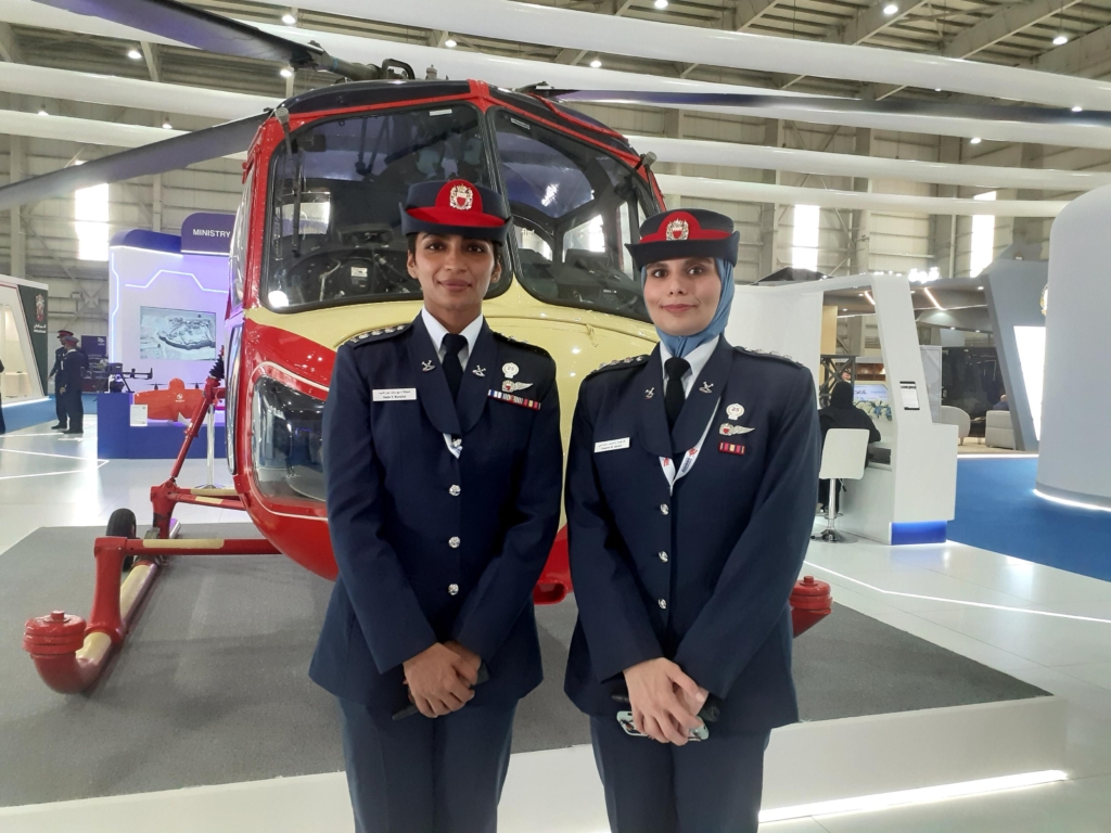The women keeping the Royal Bahraini Police helicopters airworthy