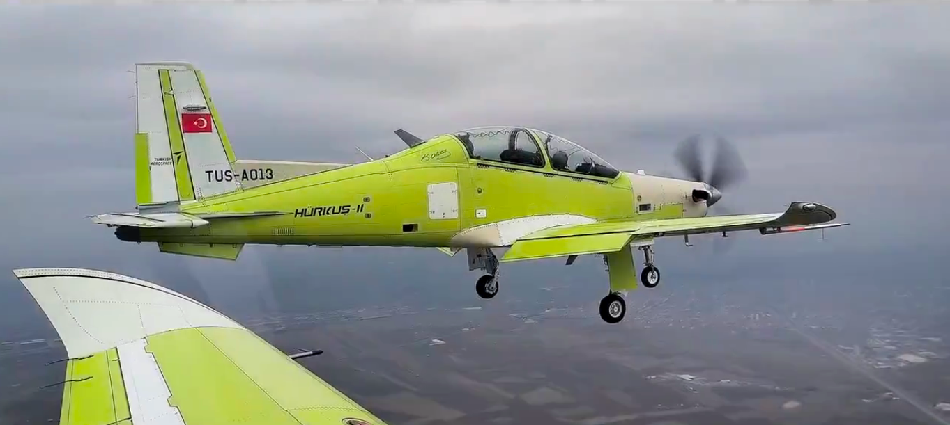 New Hürkuş-II variant makes its maiden flight - AGN