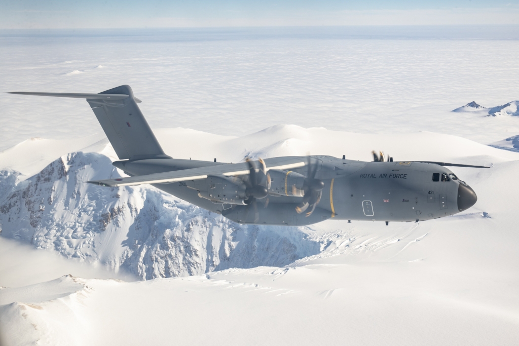 RAF Atlas operations in Antarctica - AGN