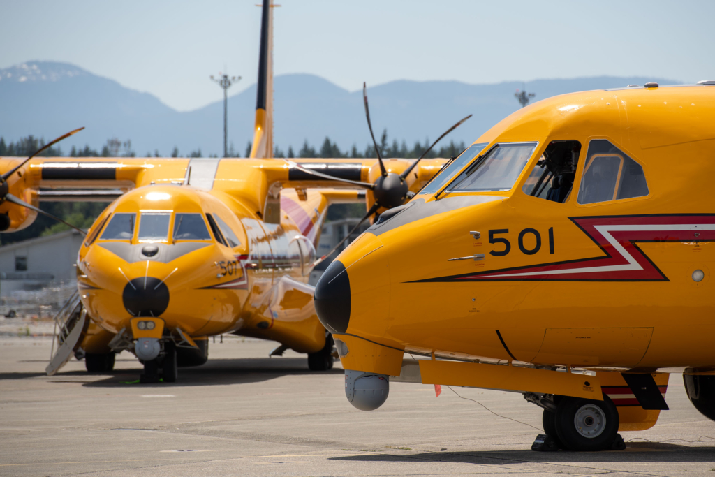 The Airbus CC-295 Kingfisher takes on SAR alert at Comox - AGN