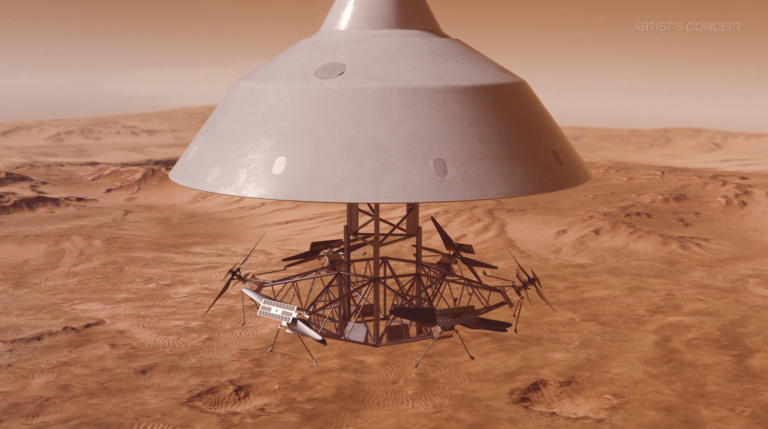Skyfall: New Mars helicopter concept unveiled by AeroVironment