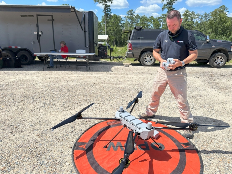 Lockheed Martin F-35A uses small drone to guide bombs