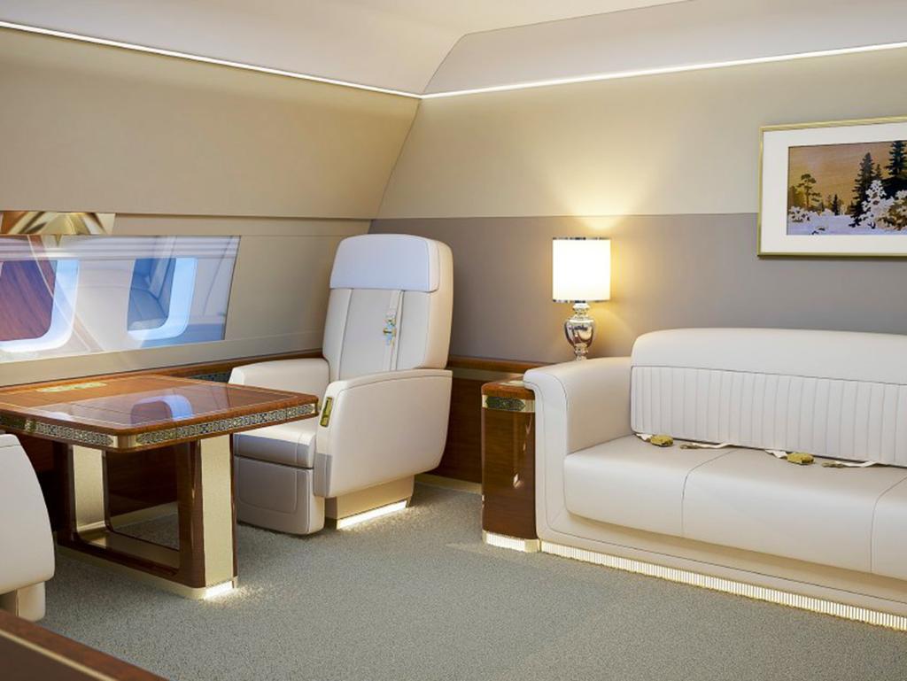 Putin’s luxury presidential Il-96 aircraft lands for Trump summit
