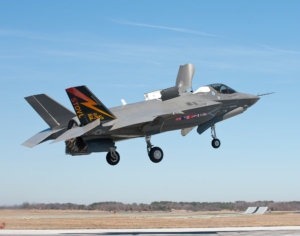 Why does the F-35 have a flap on top?