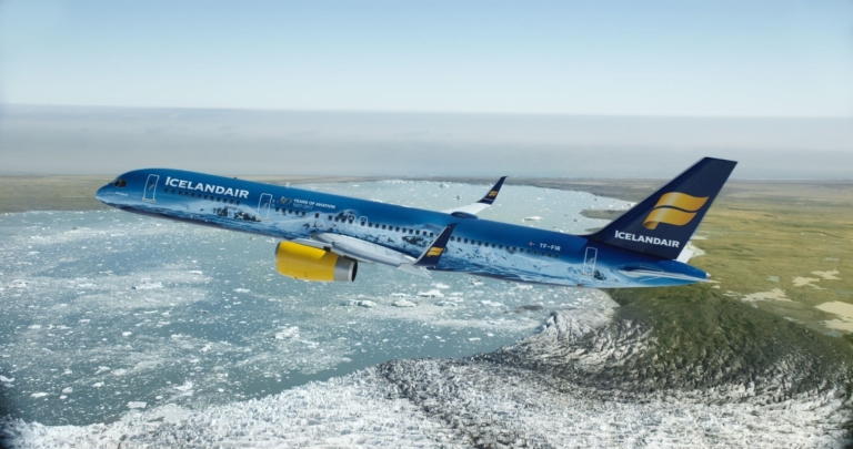 Icelandair retires iconic Vatnajökull glacier livery Boeing 757