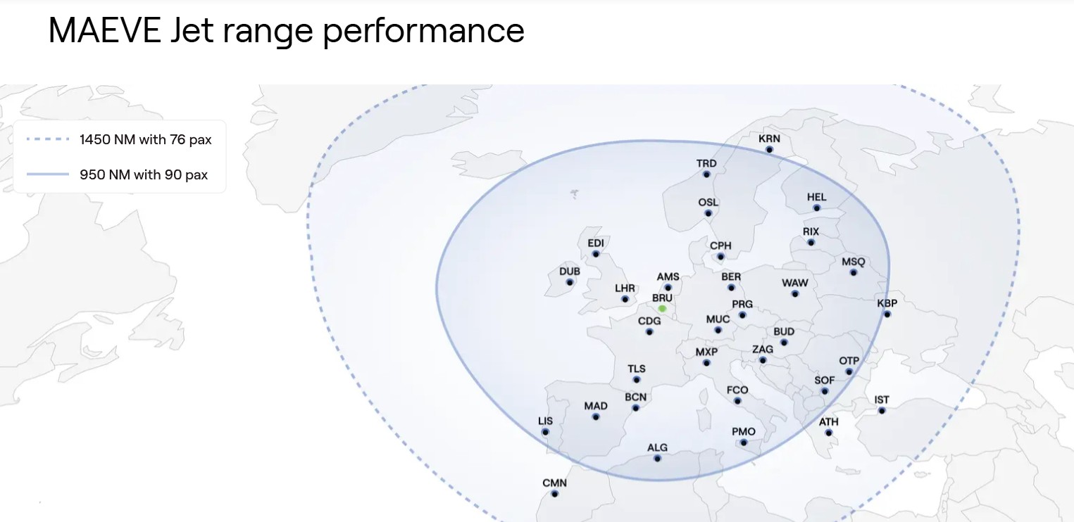 Meet MAEVE’s new Maeve Jet hybrid electric regional aircraft