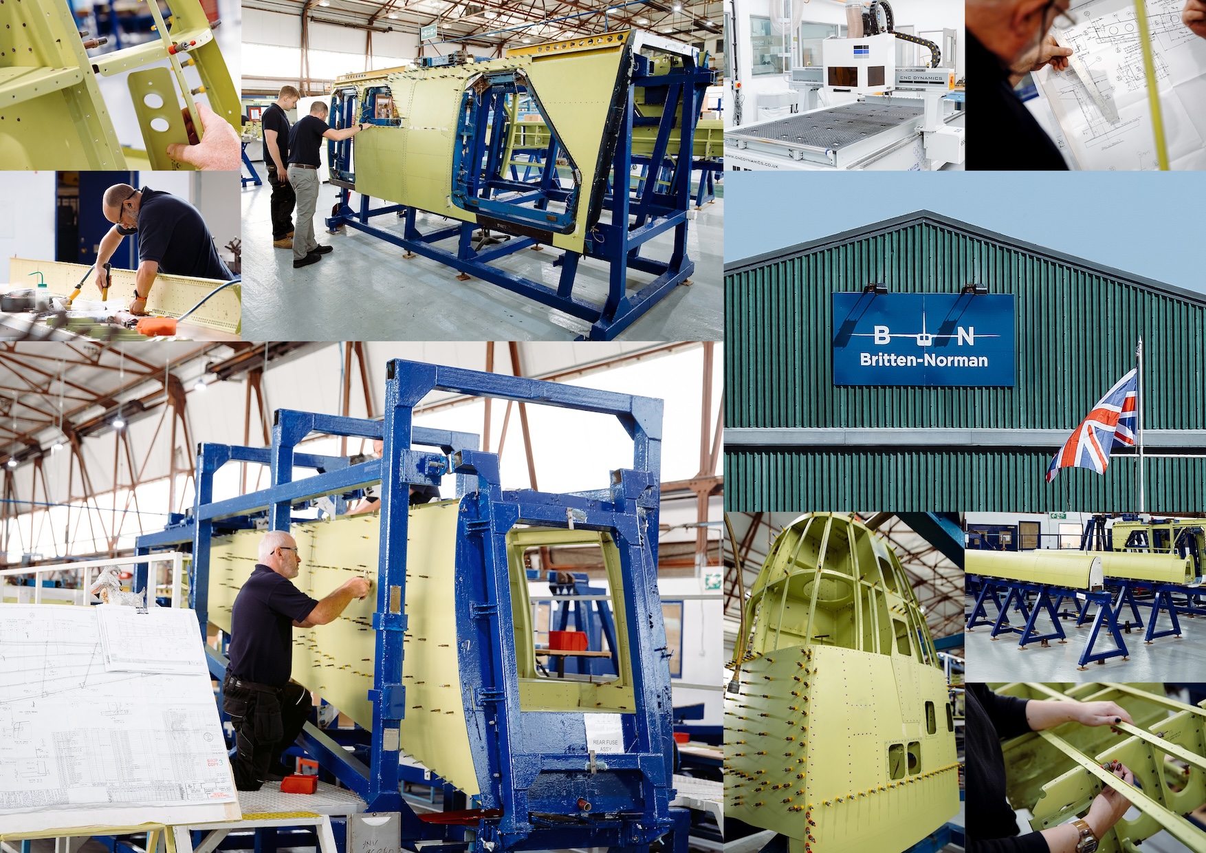 Britten-Norman close to completing first UK-built Islander
