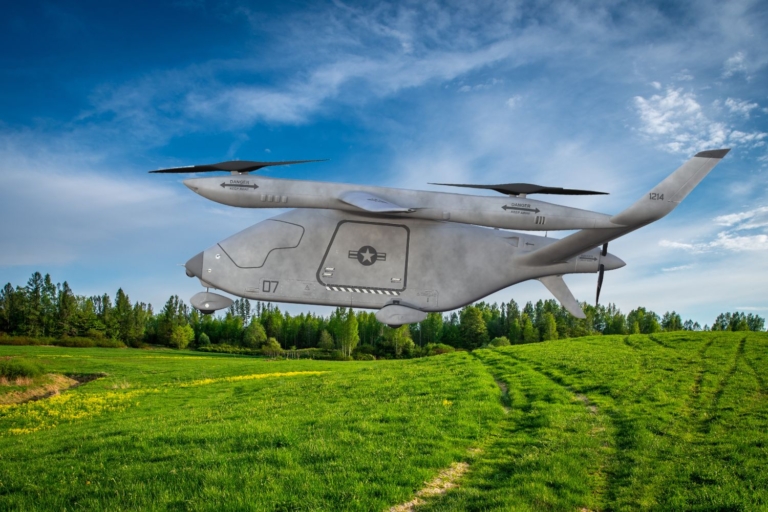 China debuts T1400 Chinook-style drone for cargo and firefighting