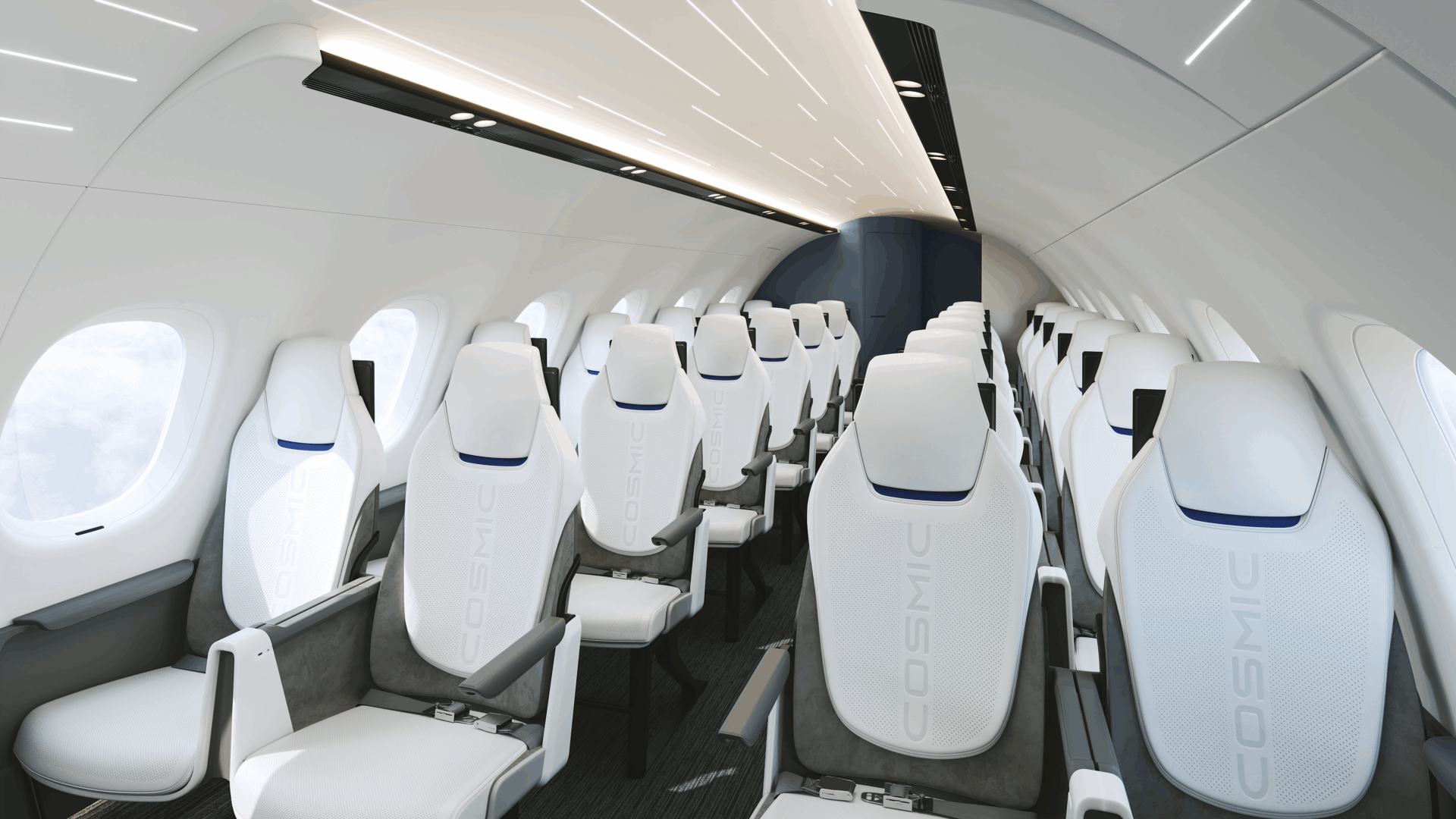 Cosmic Aerospace reveals cabins for Skylark all-electric aircraft