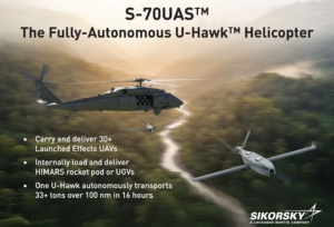 Sikorsky turns UH-60 Black Hawk into autonomous 'U-Hawk'