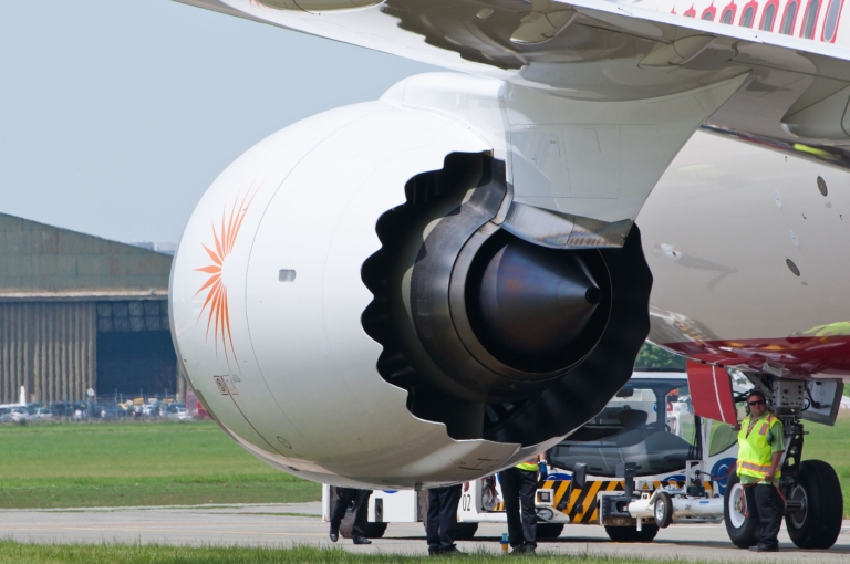 How are aircraft engines cooled?