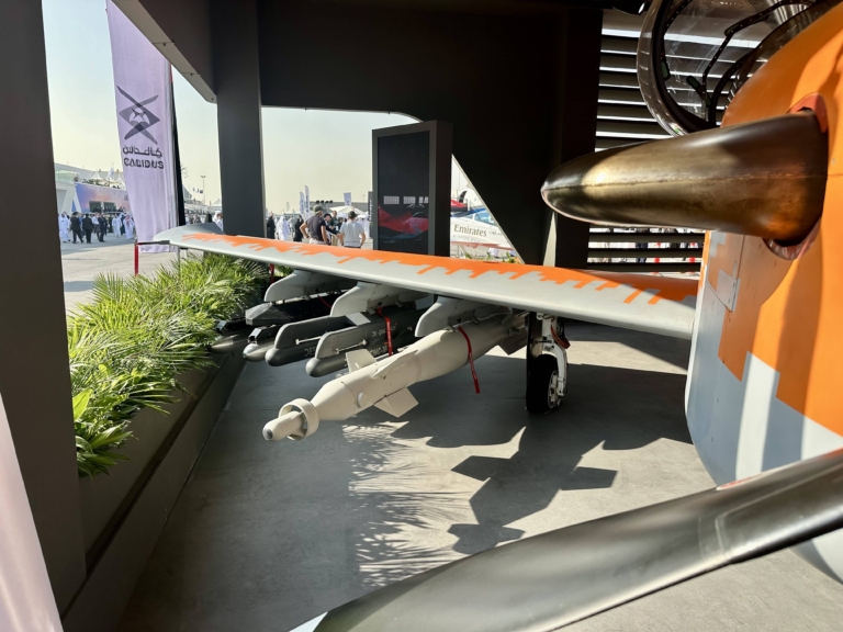 Calidus B-250LA debuts at Dubai Airshow as testing progresses