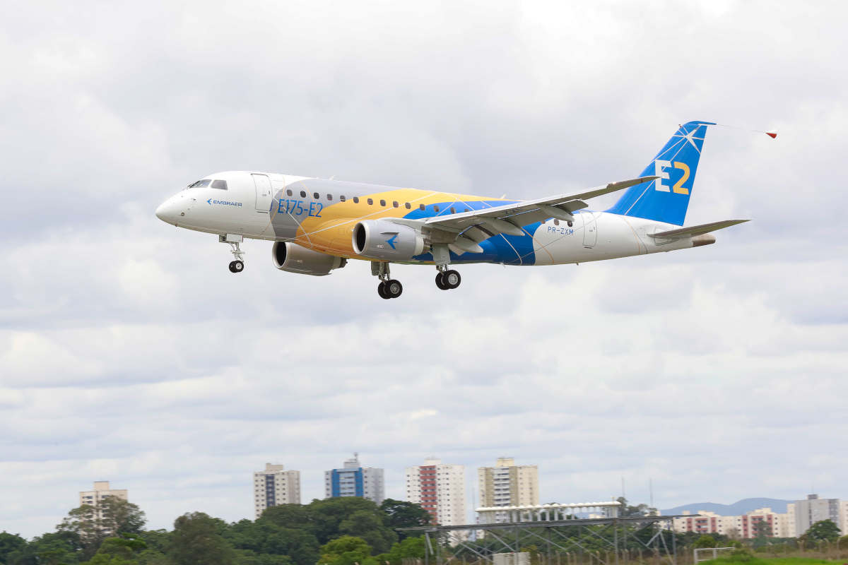 Embraer's turboprop is dead, but the E175-E2 still has a pulse