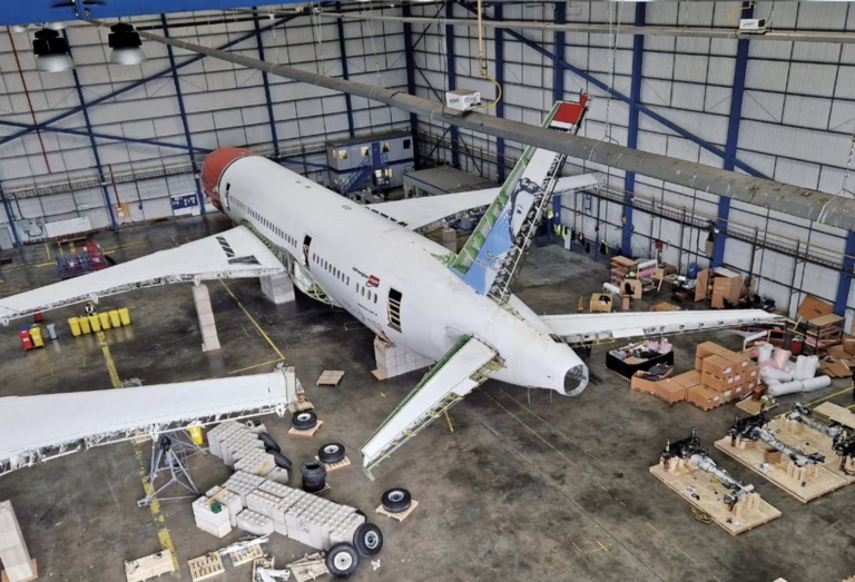 TUI sends 1st Boeing 787-8 Dreamliner for scrapping
