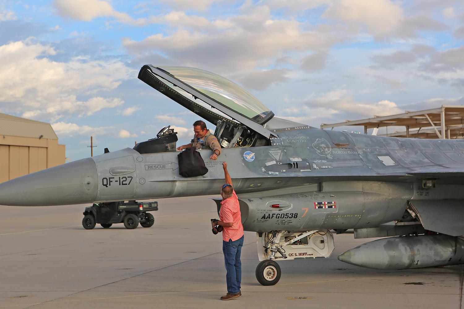Final QF-16 'zombie Viper' fighter drone handed over to US Air Force