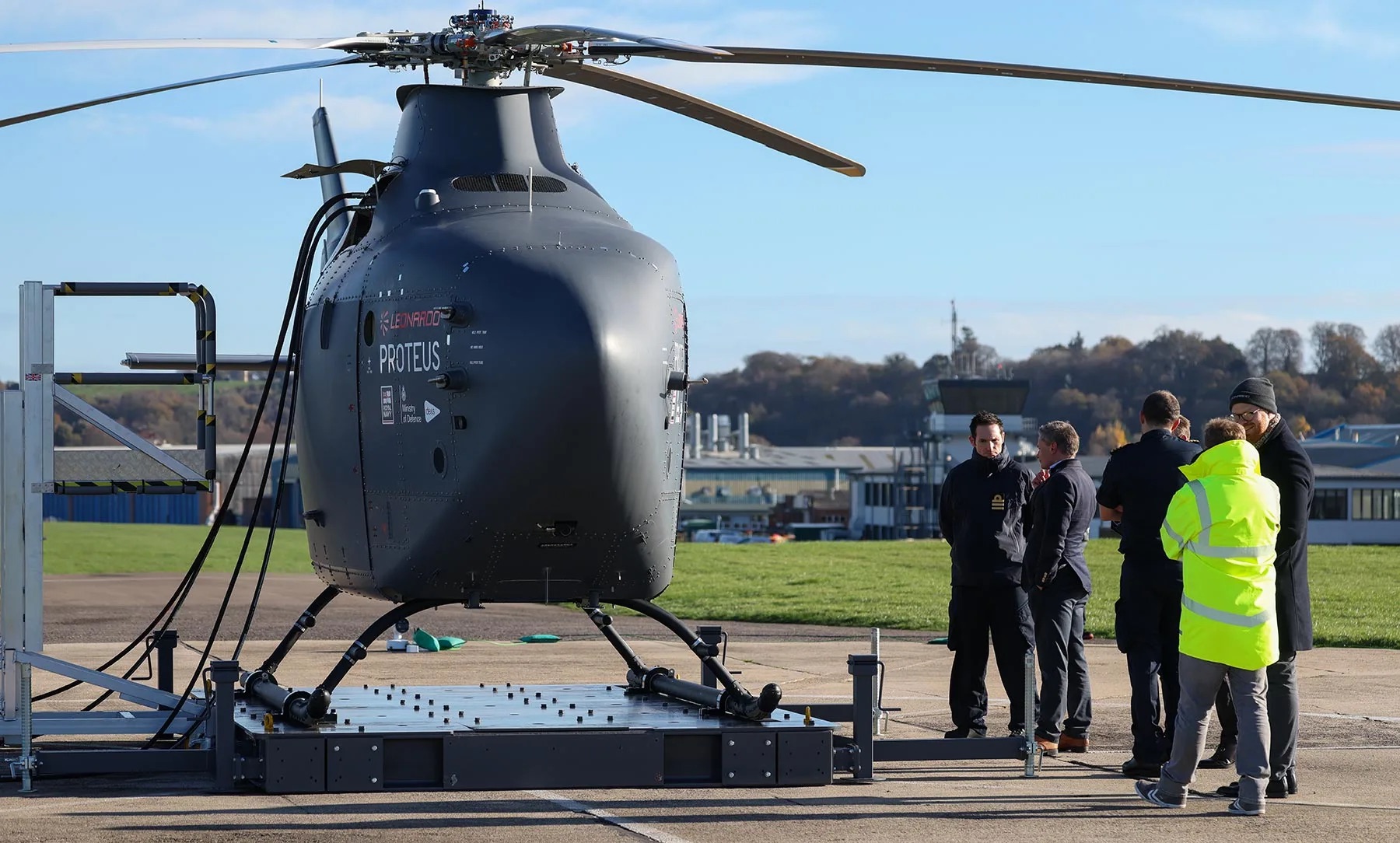 UK Royal Navy’s Proteus uncrewed helicopter nears first flight