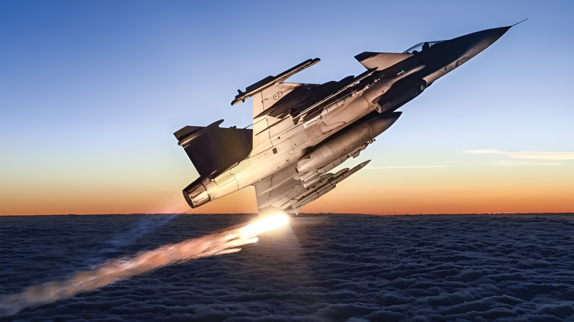 Saab Gripen E marks a milestone with 1st live fire of meteor missile