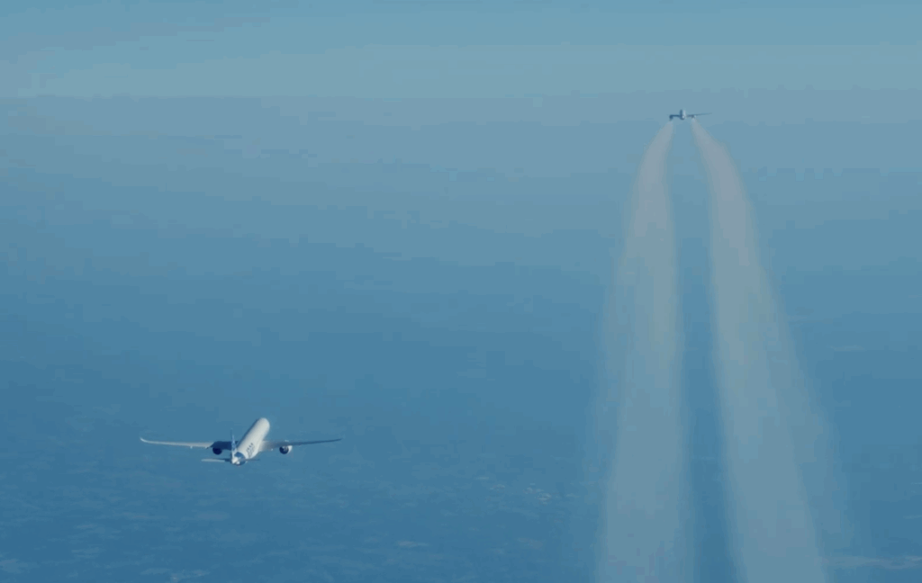 Airlines advance formation flight trials in Airbus fello’fly project
