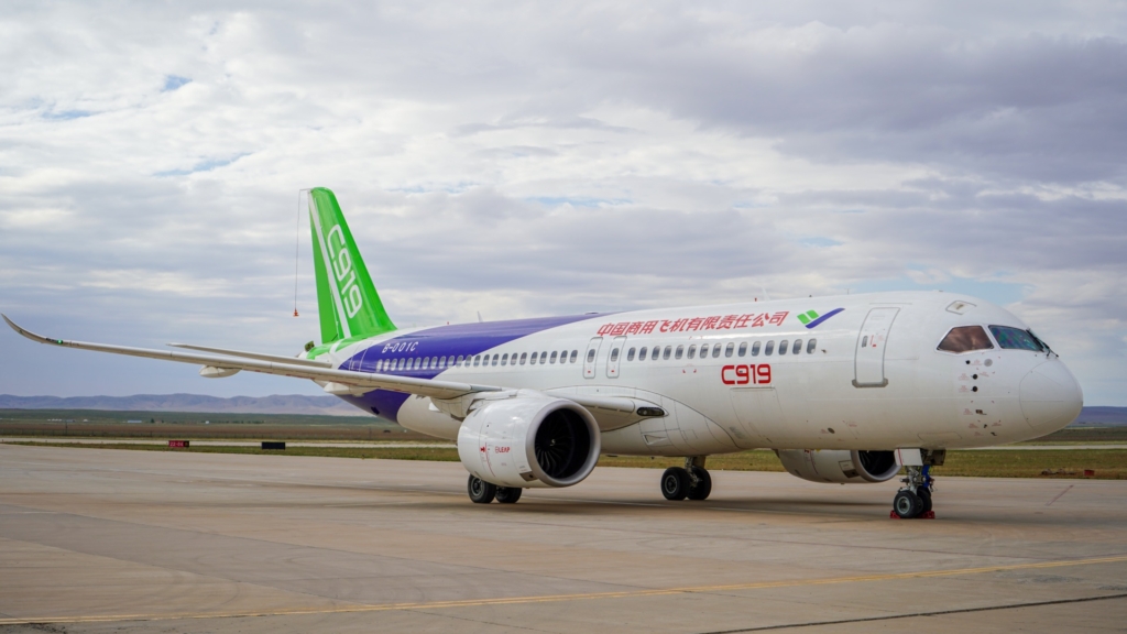 EASA begins flight evaluations of China’s COMAC C919 in Shanghai