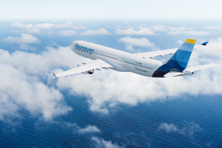 Discover Airlines unveils new Ocean Blue Airbus A330 cabins
