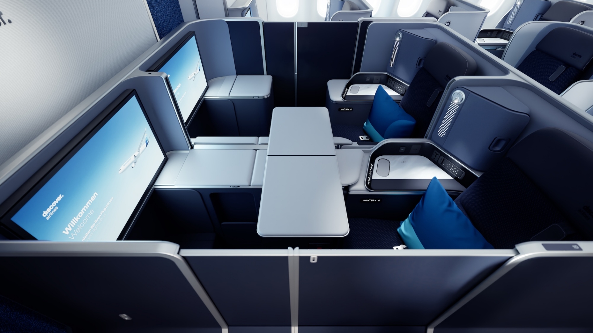 Discover Airlines unveils new Ocean Blue Airbus A330 cabins