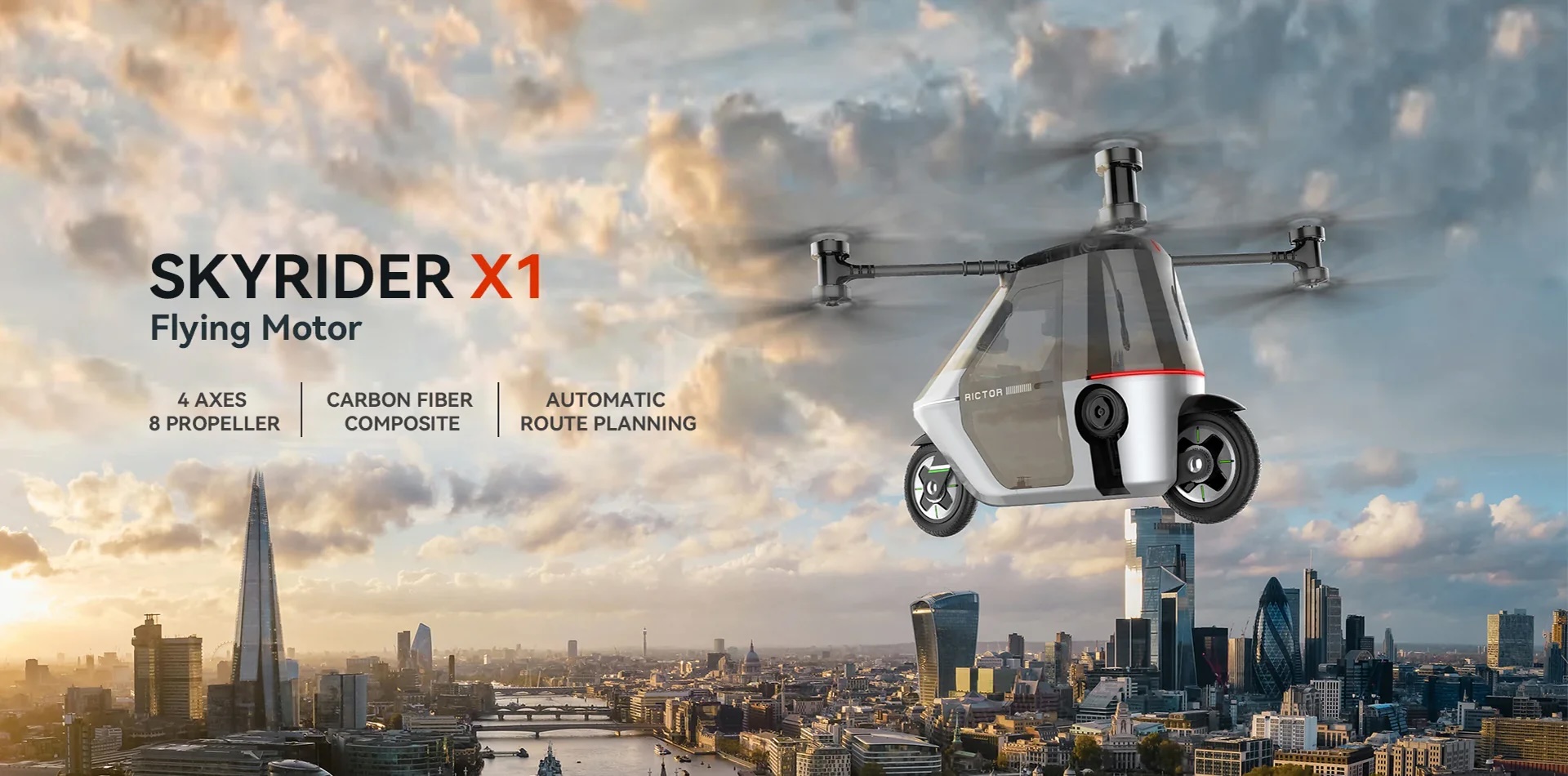 A flying bike and rideable drone: Personal eVTOLs at CES 2026