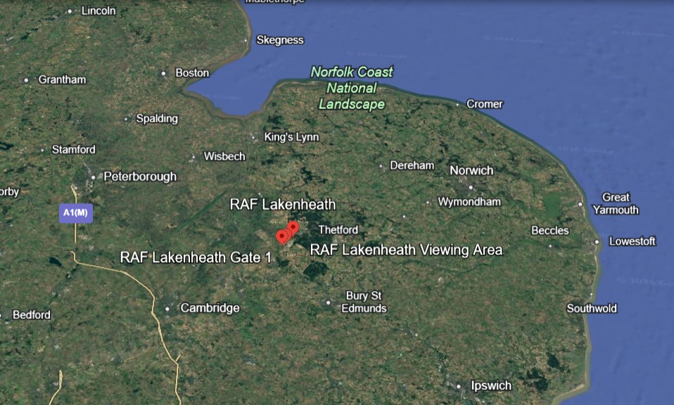 USAF apologises after an F-35A caused a sonic boom over Norfolk