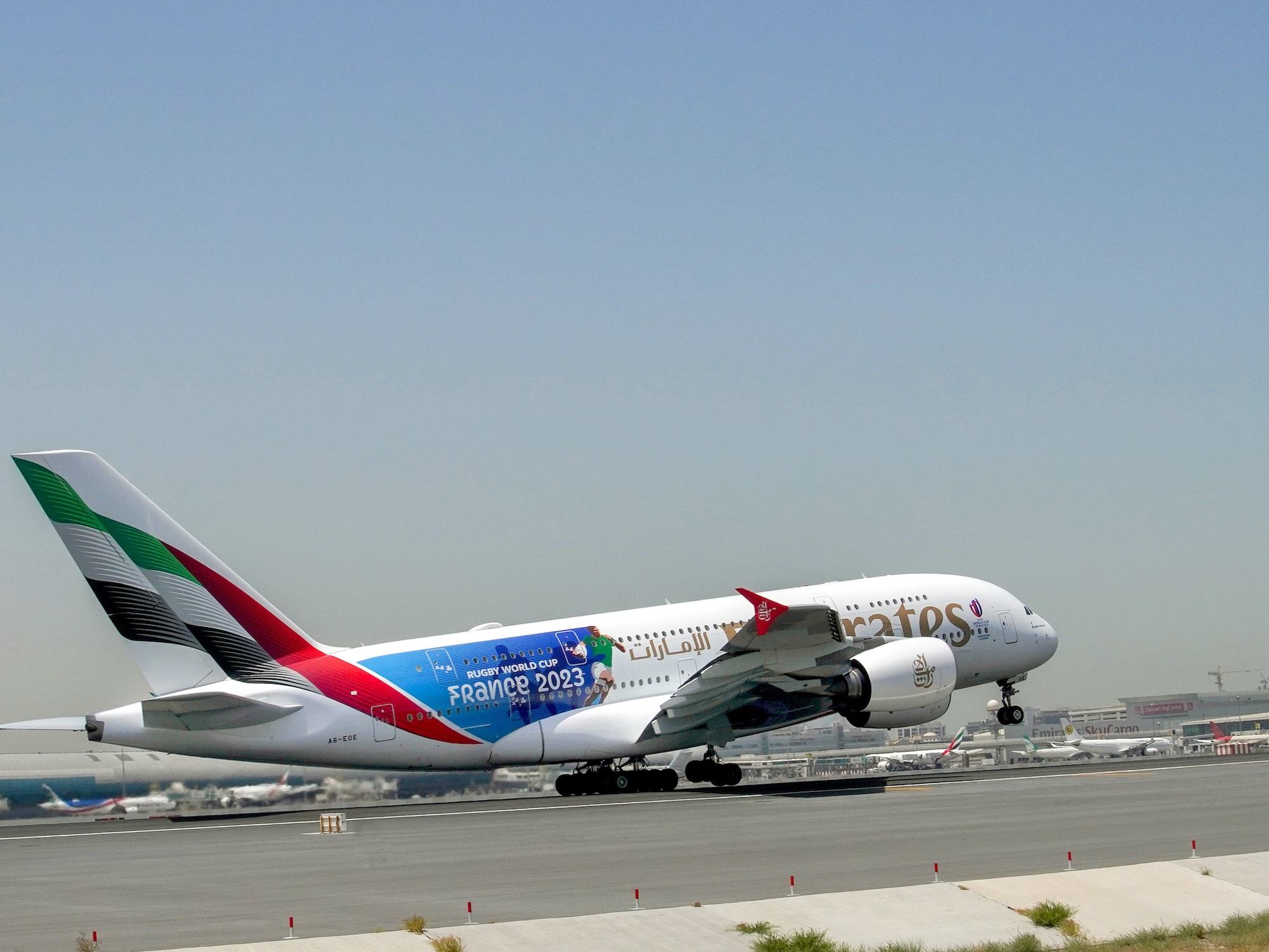Emirates’ new Grand Slam Airbus A380 livery puts tennis in the spotlight