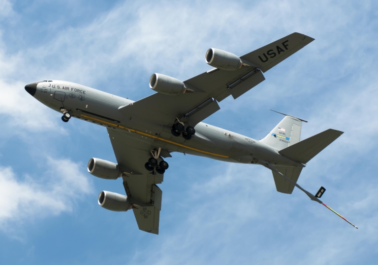 Mid-air collision suspected after US Air Force KC-135 tanker crashes in ...