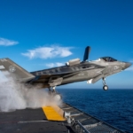 Why does the F-35 have a flap on top?