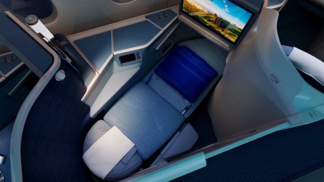 In photo: Philippine Airlines stunning Airbus A350-1000 cabins