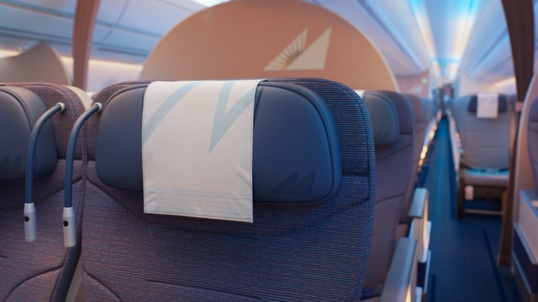 In photo: Philippine Airlines stunning Airbus A350-1000 cabins