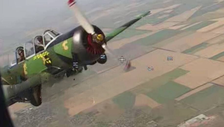 Watch: Ukraine hunts drones with a Yak-52 and a machine gun, and it works