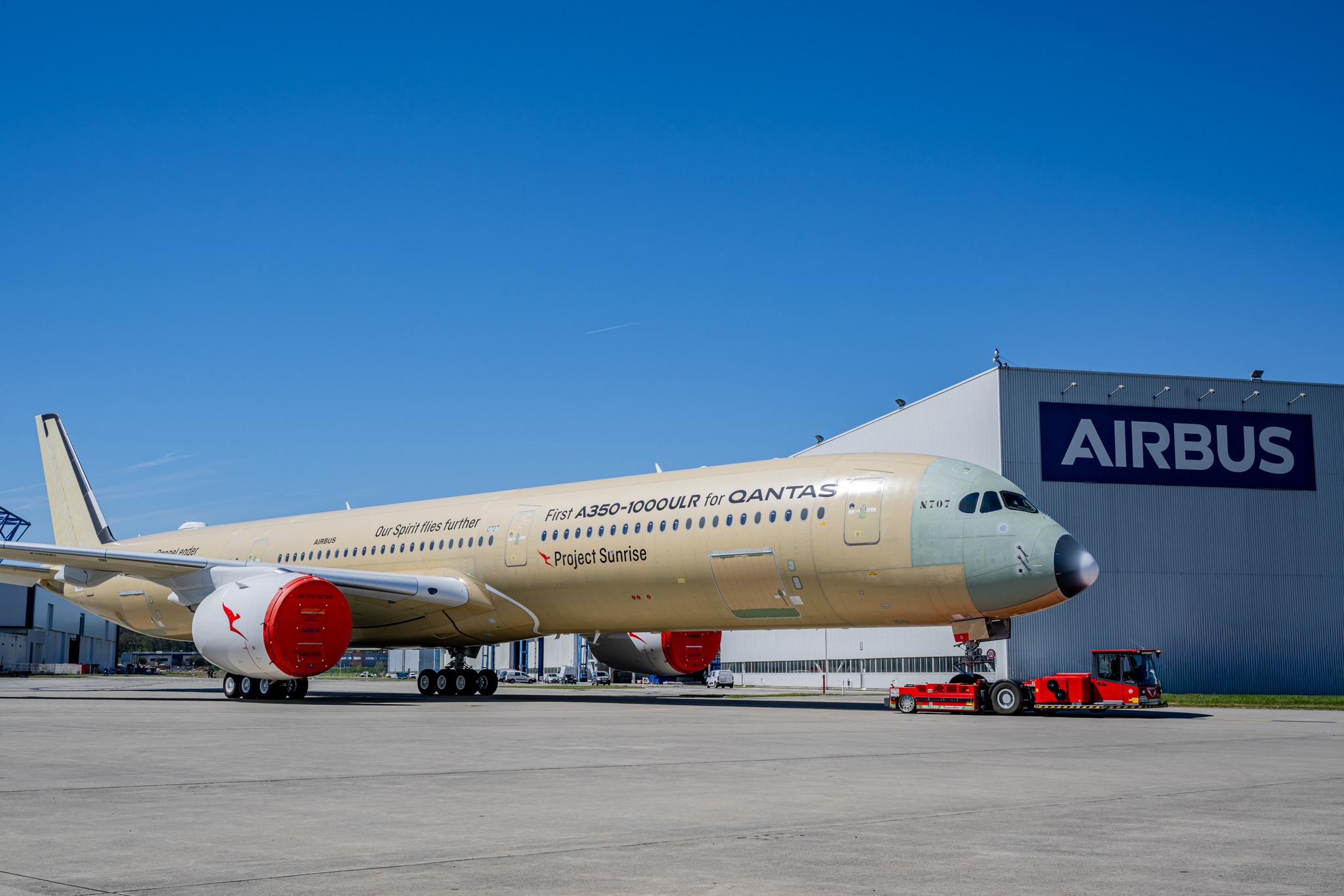 Revealed: Qantas' 1st 'Project Sunrise' Airbus A350-1000