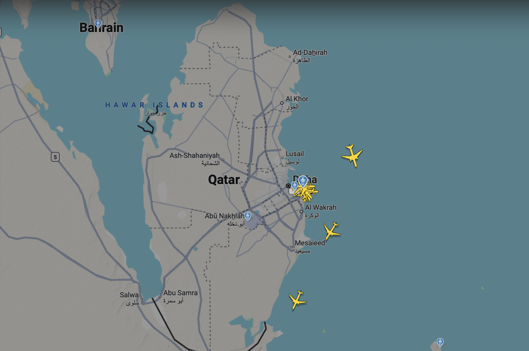 Doha reopens to foreign airlines as ceasefire deadline looms
