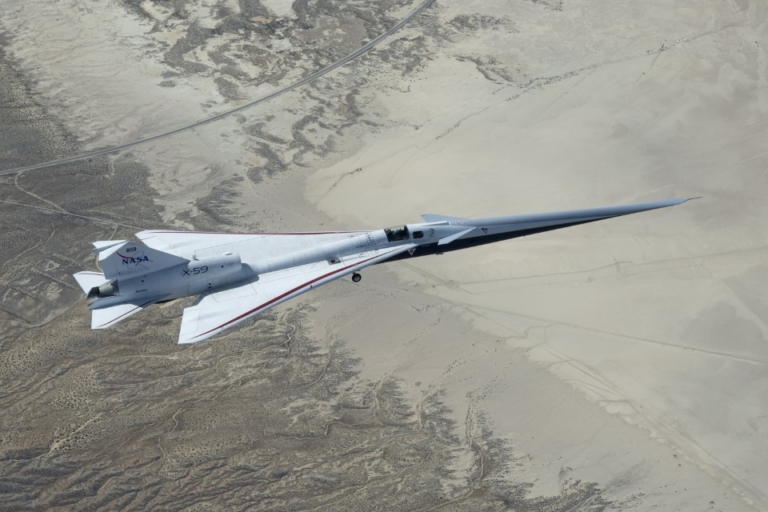 NASA charts new milestones as X-59 returns to flight testing